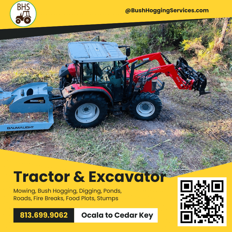 Tractor Skid Plate - Bush Hogging Services - NW Central Florida